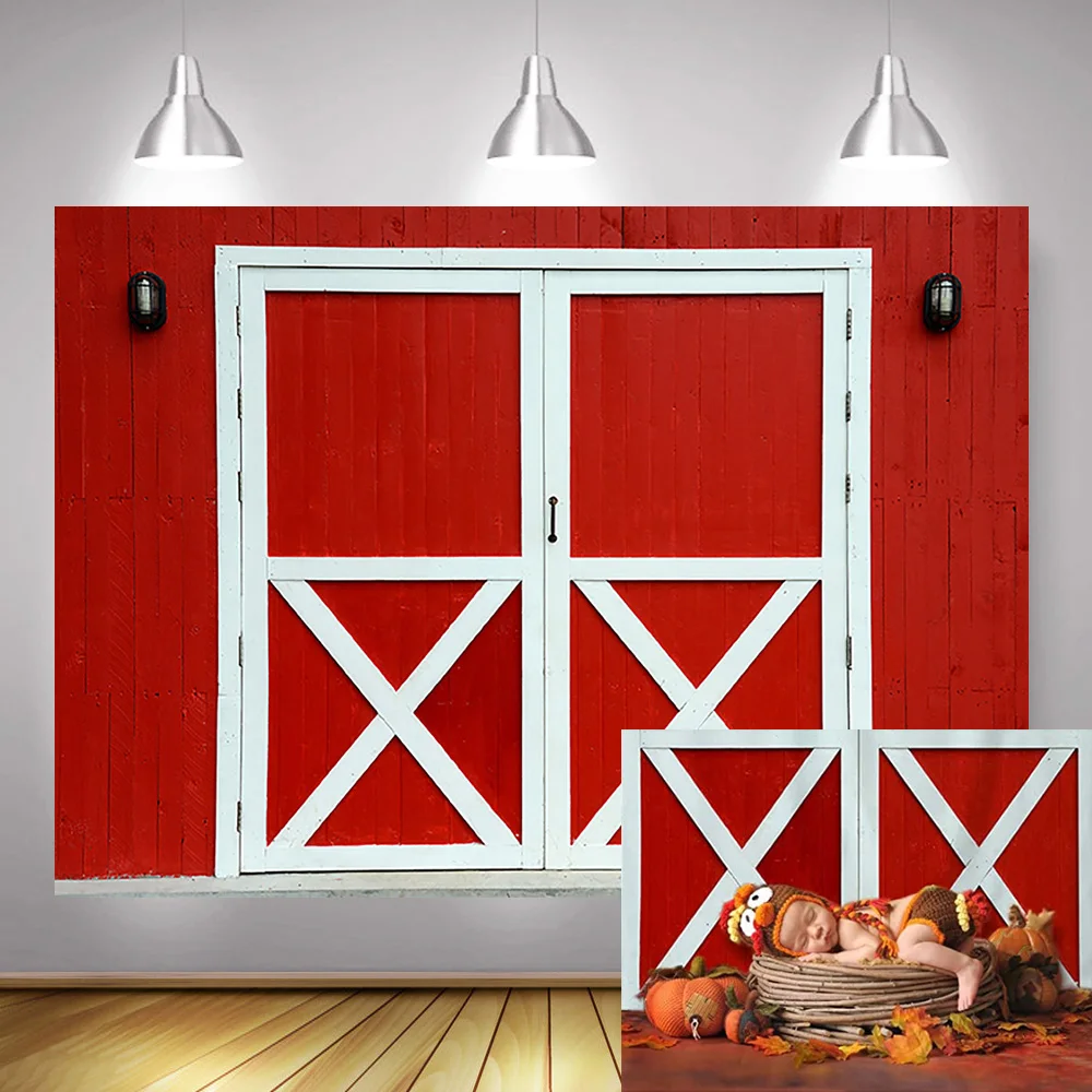 Barn Door Photography Backdrop Birthday Background Baby New - AliExpress
