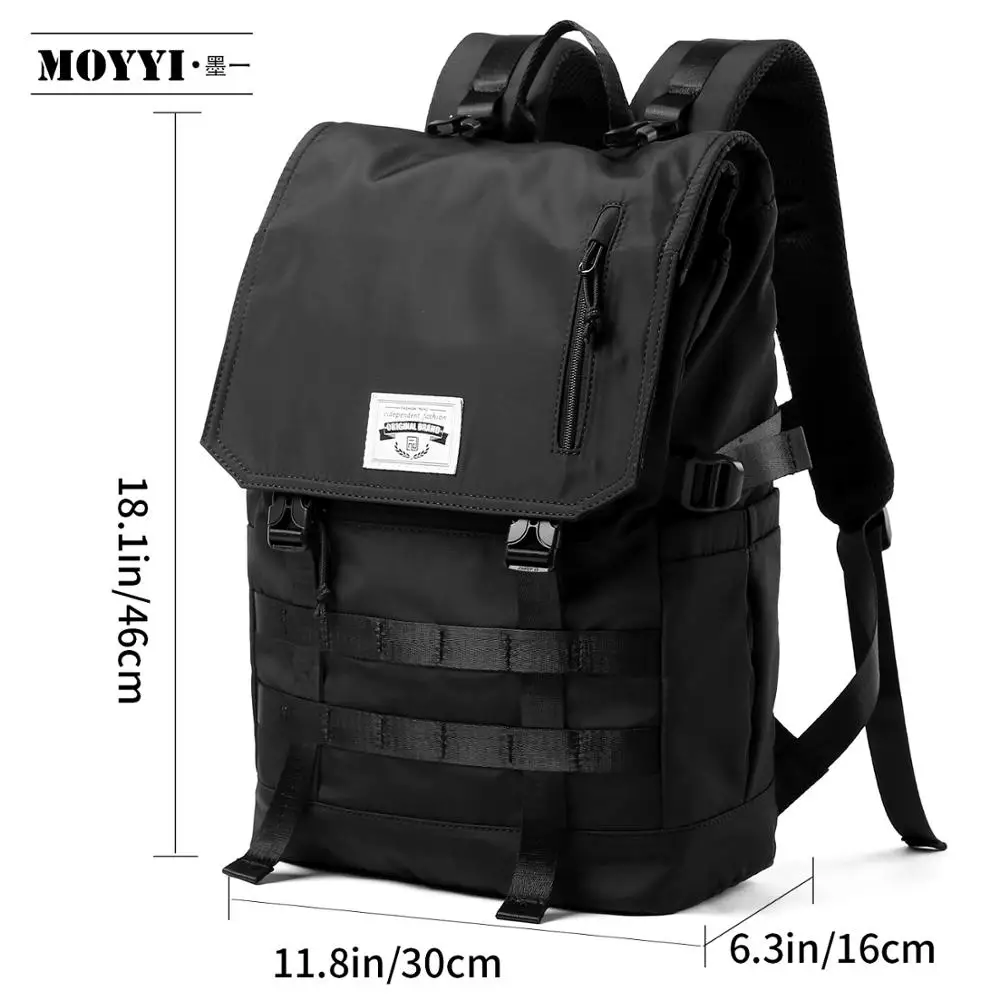 MOYYI Molle ударопрочный рюкзак для путешествий, мужской рюкзак для ...