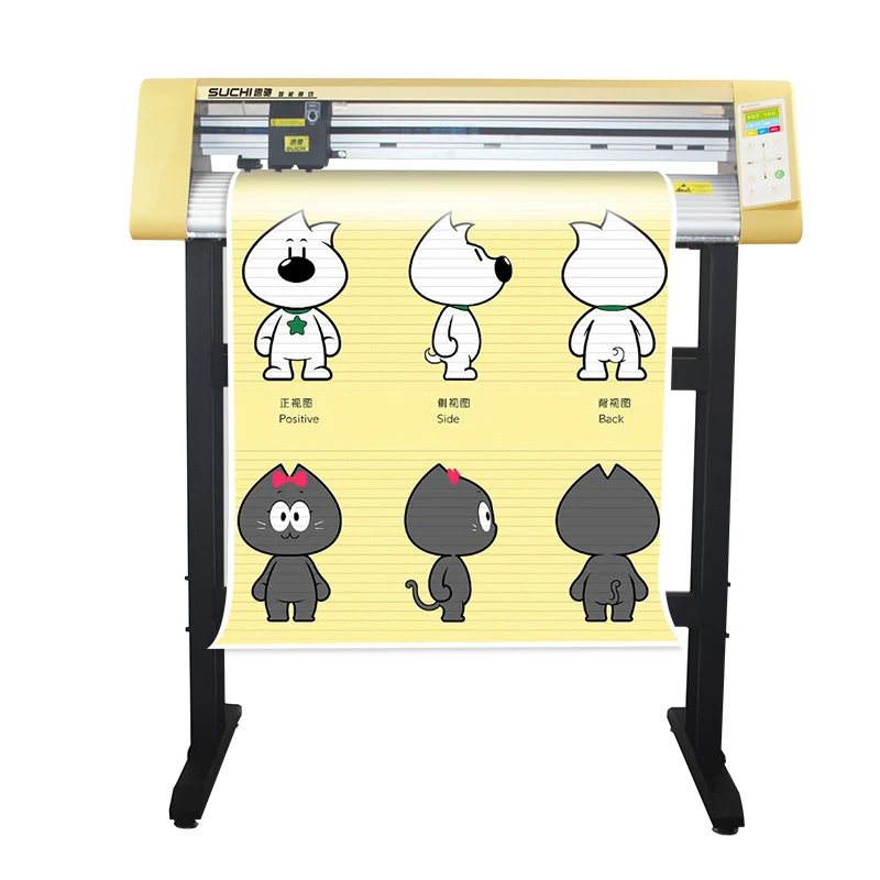 Cutting Plotter Vinyl Motorcycle Sticker 730mm With Stand Professional ...