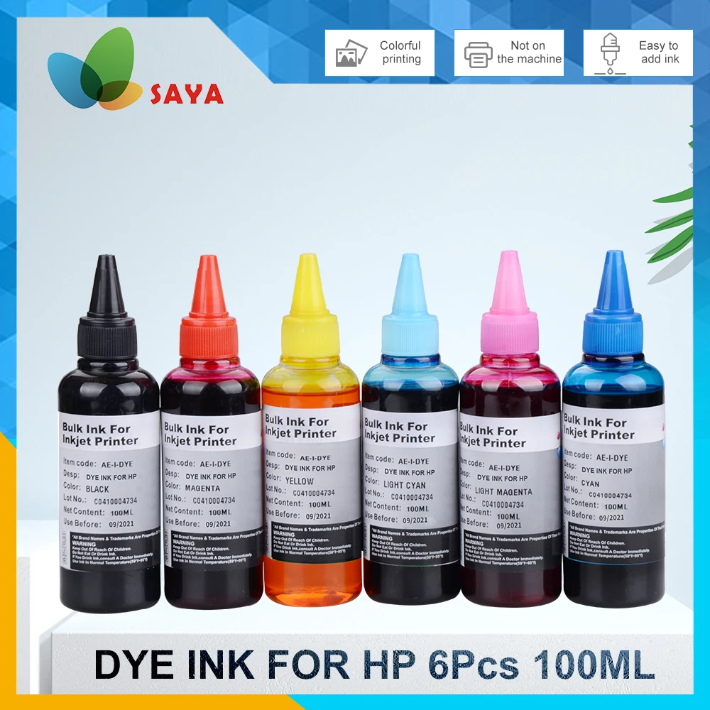 Printer Refill Ink for HP 363 177 02 801 Refill Cartridge and CISS Ink ...