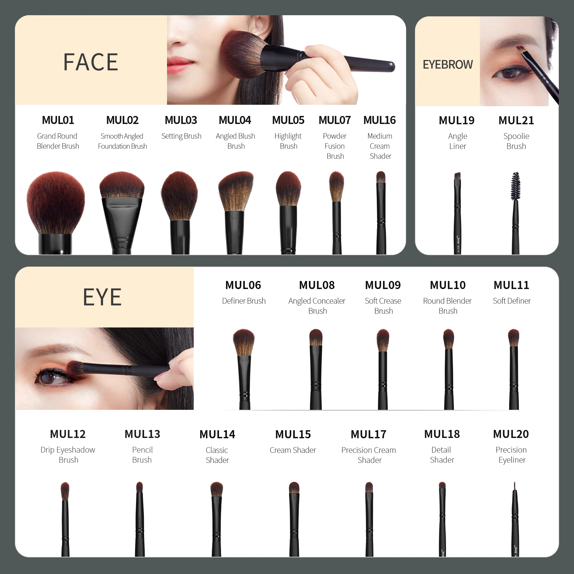 Eye Makeup Brushes And Their Uses