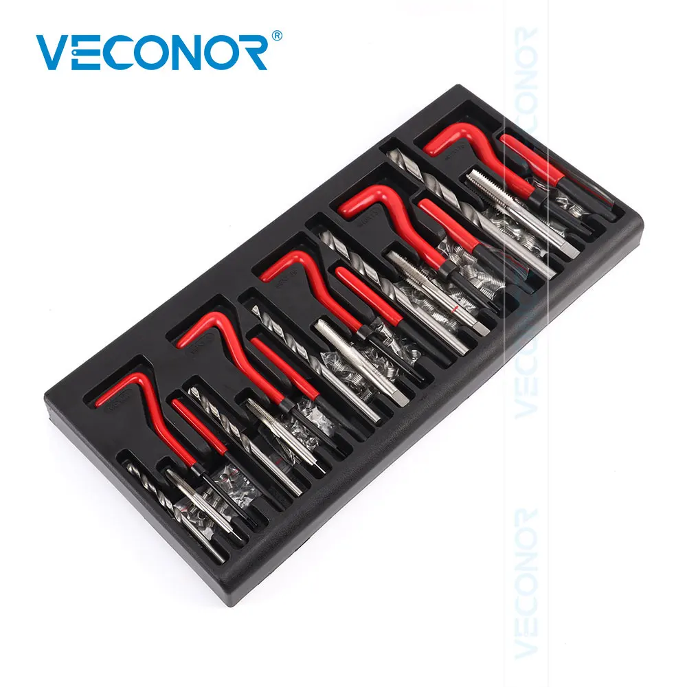 131-Pcs-Auto-Engine-Block-Restoring-Damaged-Thread-Repair-Tool-Kit-M5 ...