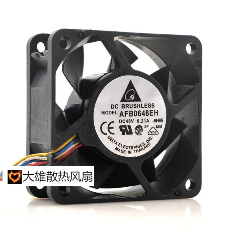 original AFB0648EH 6025 6CM 48V four-wire PWM cooling fan - laptop ...