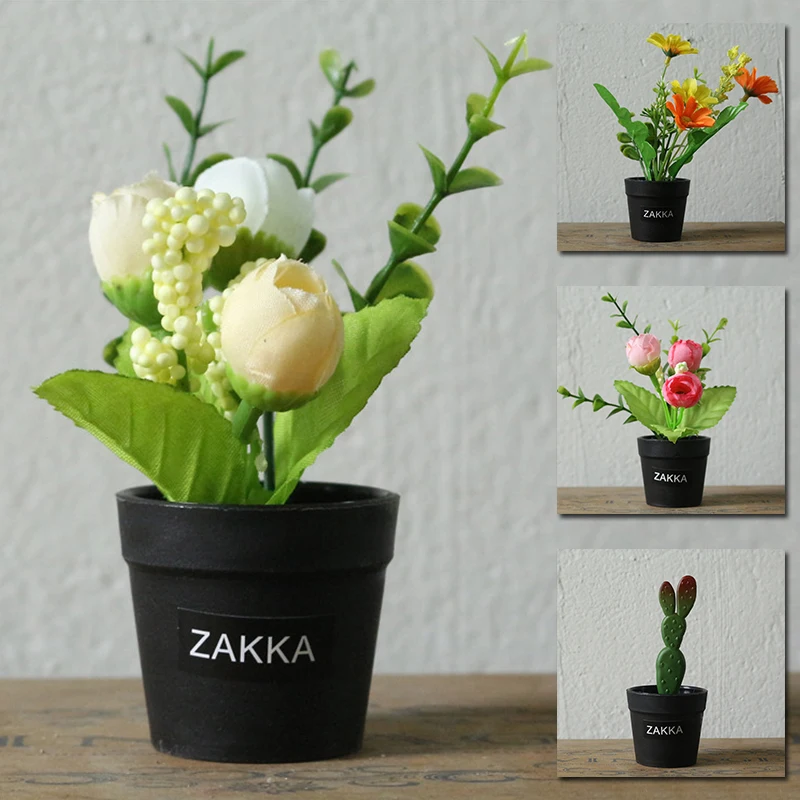 Artificial Plants | Table Decoration | Potted Greens - Artificial ...