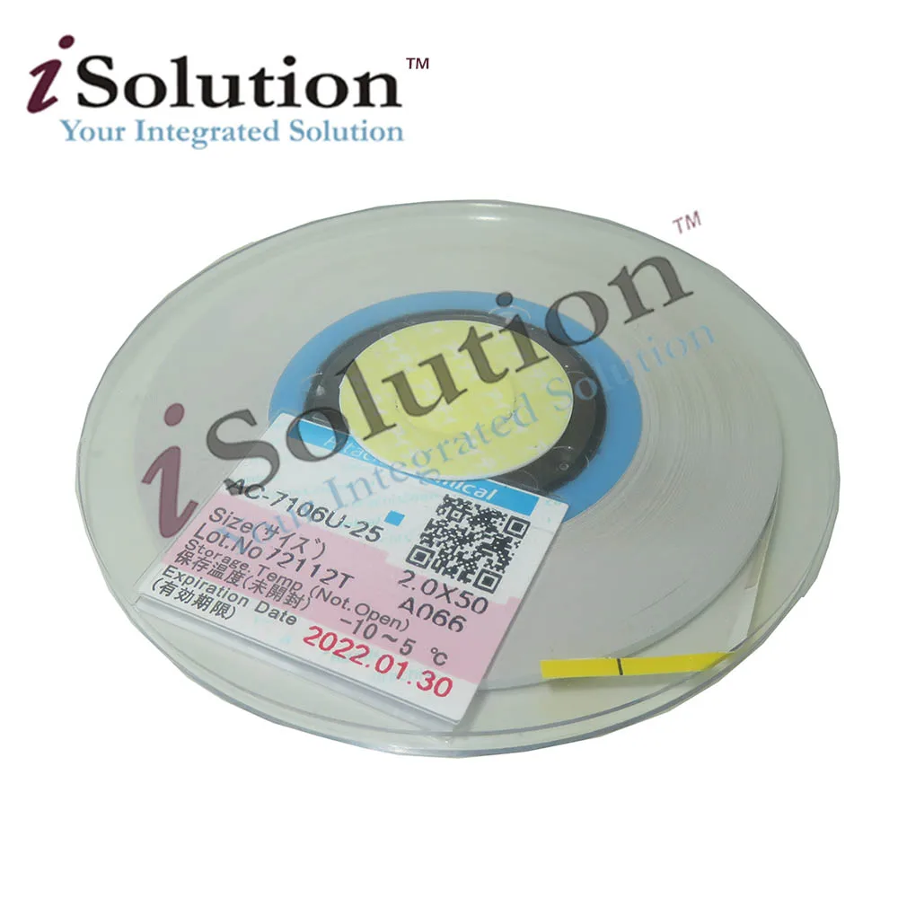 LCD Anisotropic Conductive ACF Film: AC7106U 25 AC 7106U 25 New ...