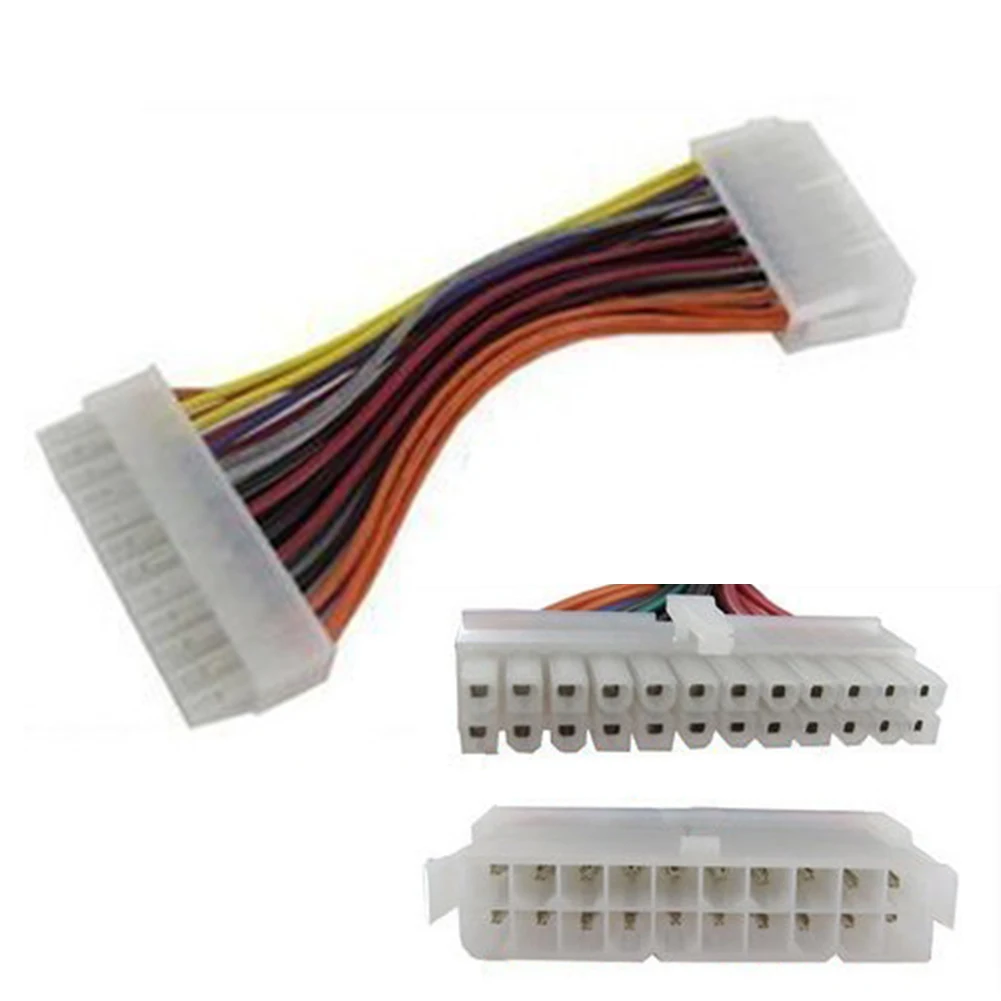 ATX 20 Pin Female to 24 Pin Male Power Supply Adapter Cable for ...