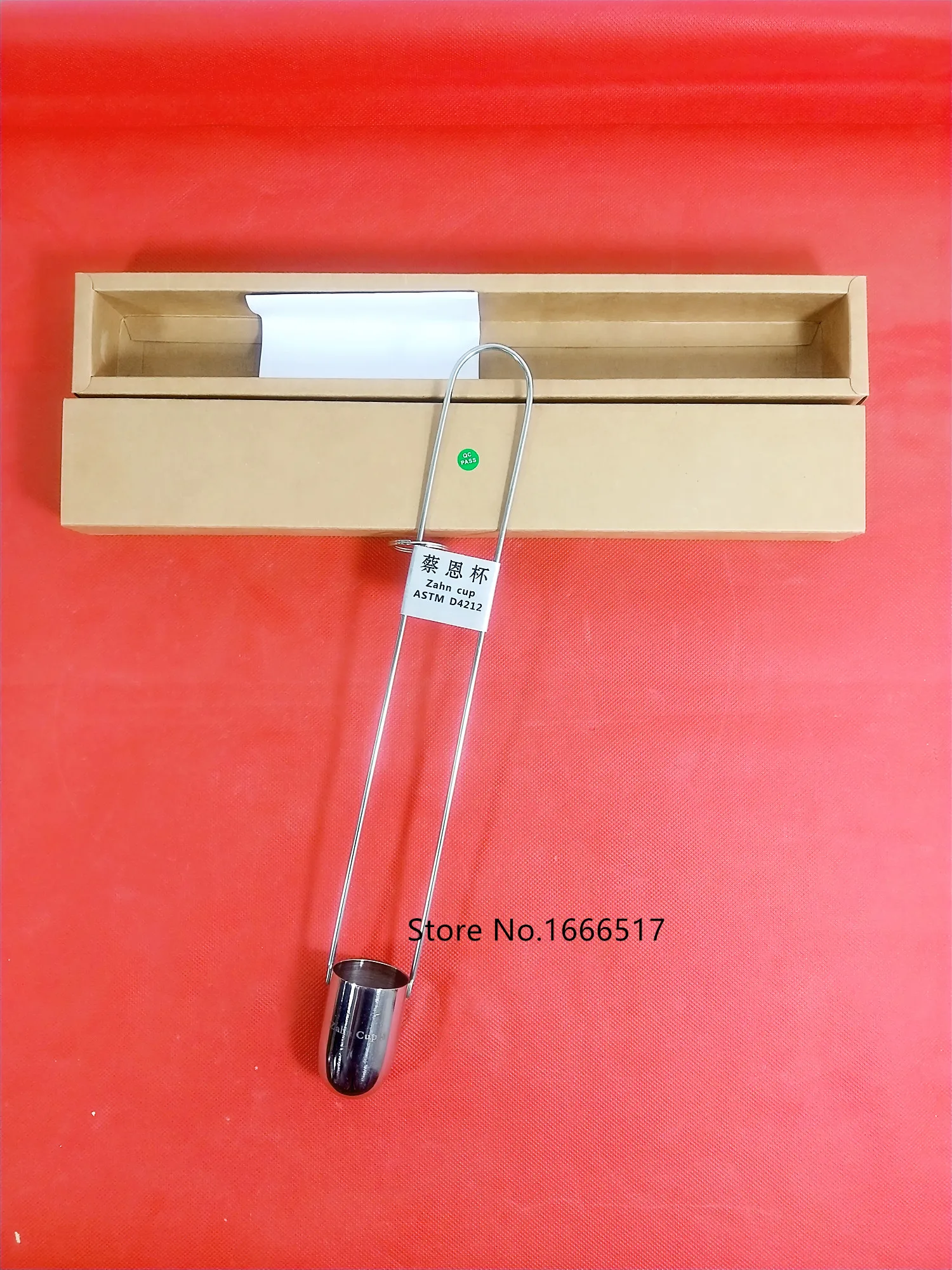 Zahn Cup Viscometer Dip Type Immersion Viscosity #2 Cup Stainless Steel ...