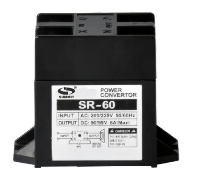 반파 모터 브레이크 정류기, 3 상 SR-60T SR-60, 200V, 220, 90V, 99V, 6A 전력 변환기, SR60, SR60T