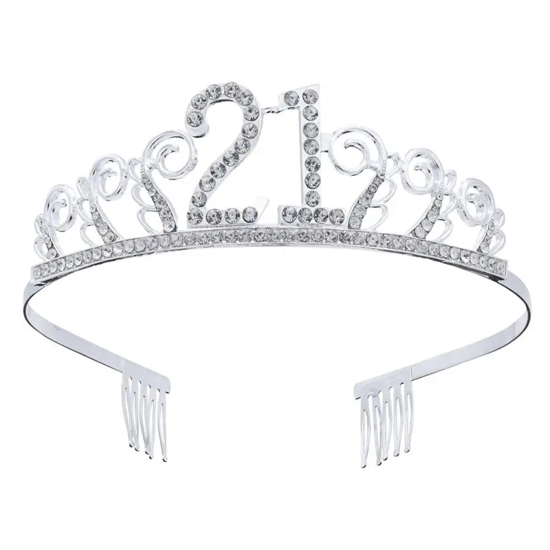 21st birthday tiaras and crowns authentic quality