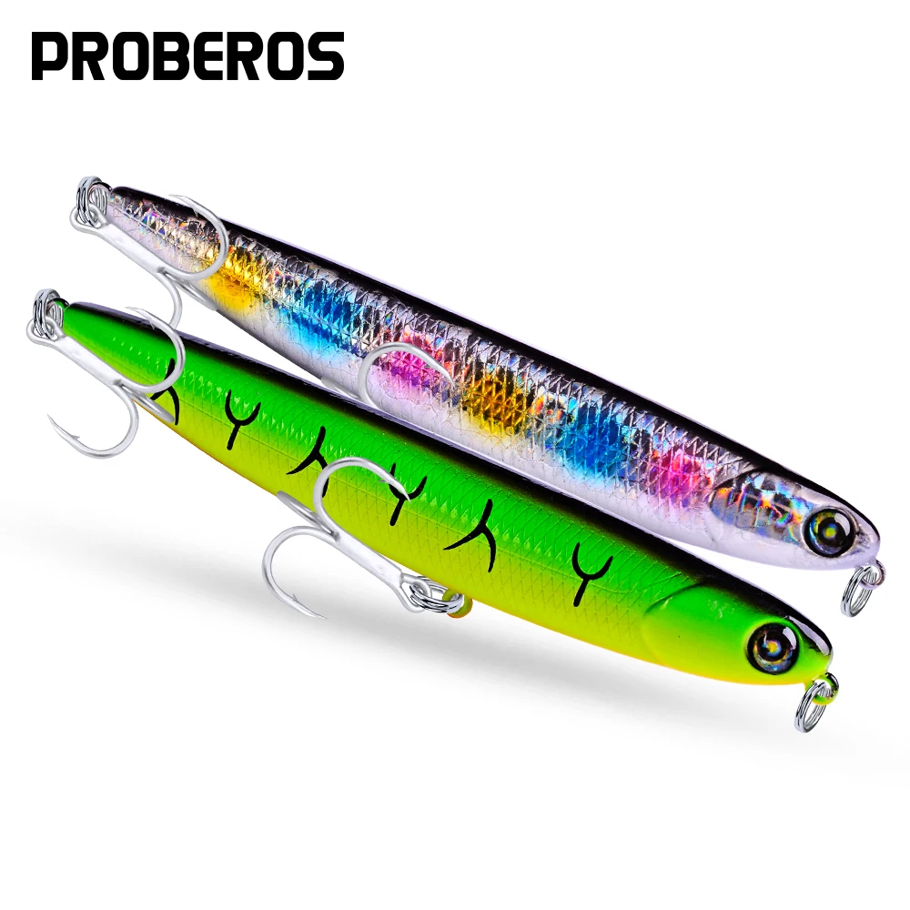 PROBEROS Fishing Lures 11.5cm 4.53"/14g 0.49oz 9 color available With 4 ...