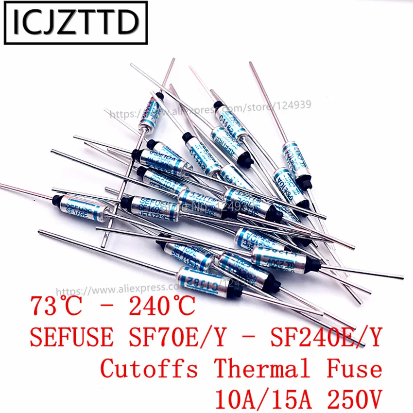 10pcs-SF70E-70C-Tf-70-RY70-SEFUSE-Cutoffs-Thermal-Fuse-10A250V ...