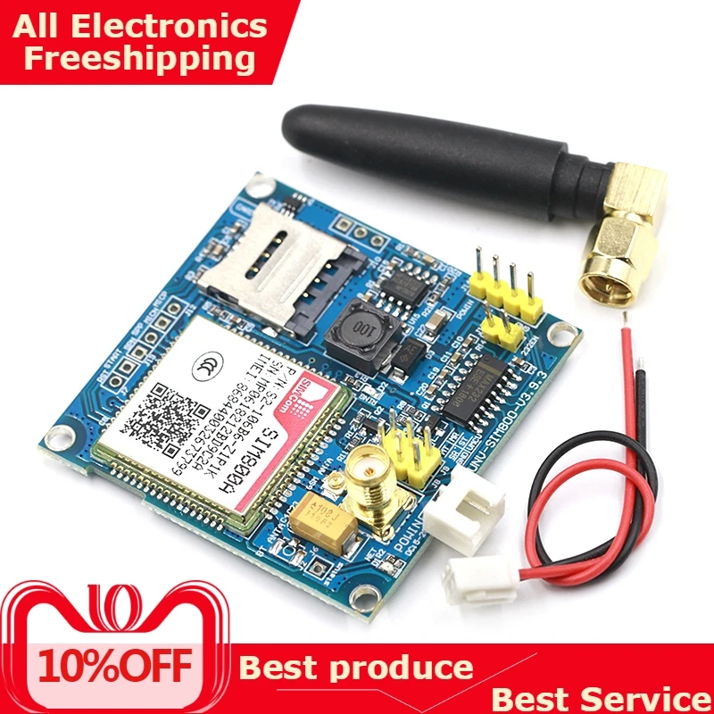 SIM800A Kit Wireless Extension Module GSM GPRS STM32 Board Antenna ...