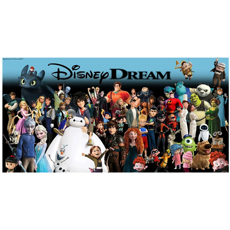 Dreamworks Home Characters Cross Stitch