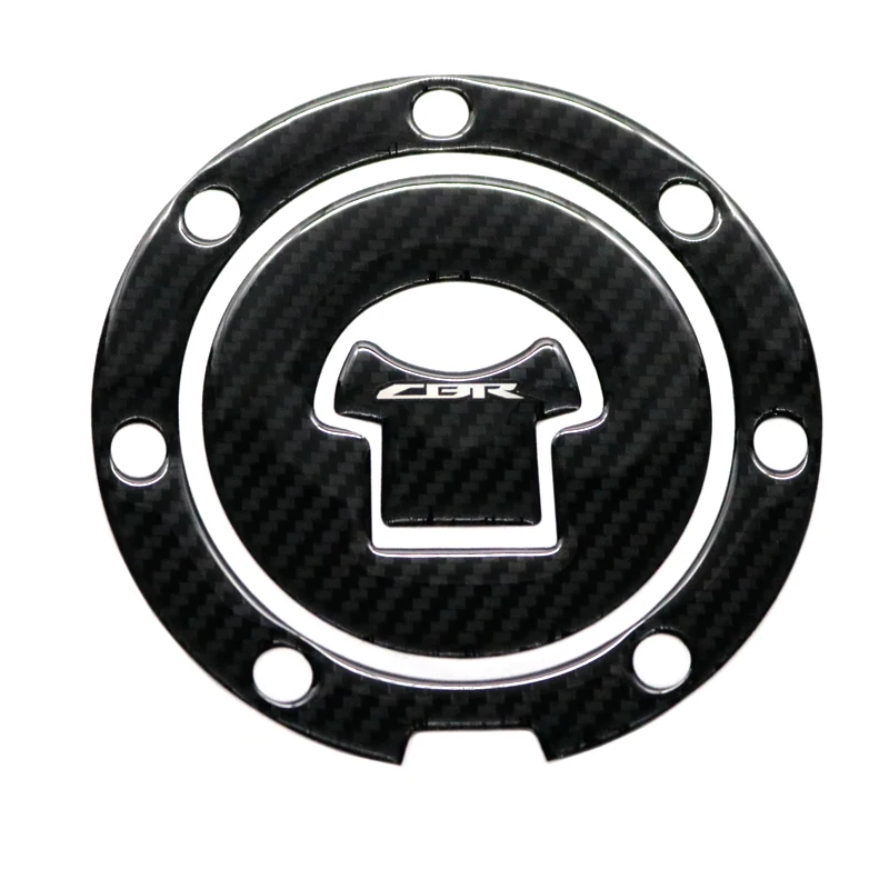 Motorcycle-Carbon-Fiber-Fuel-Gas-Cap-Cover-Tank-Protector-Pad-Sticker ...