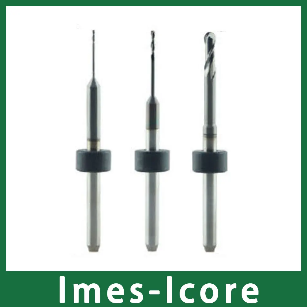 Imes Icore 250i 밀링 툴 지르코니아, PMMA, PEEK 용 DLC 코팅이 있는 3mm 생크|밀링 커터 ...