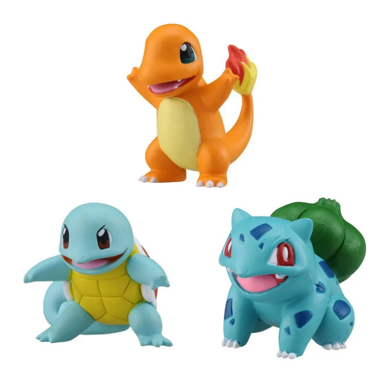 Squirtle Charmander Bulbasaur