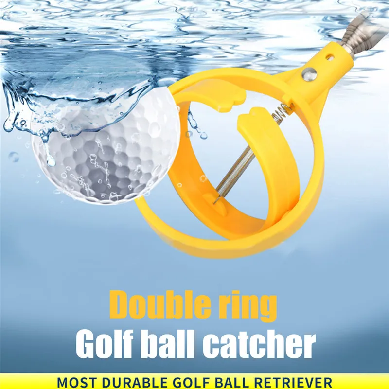 Adjustable Golf Ball Catcher Telescopic Golf Ball Retriever Retracted ...