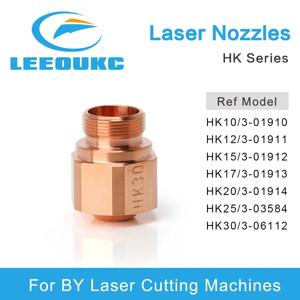 LEEOUKC Laser Nozzles HK10 HK12 HK15 HK17 HK20 HK25 HK30 Laser Nozzles ...