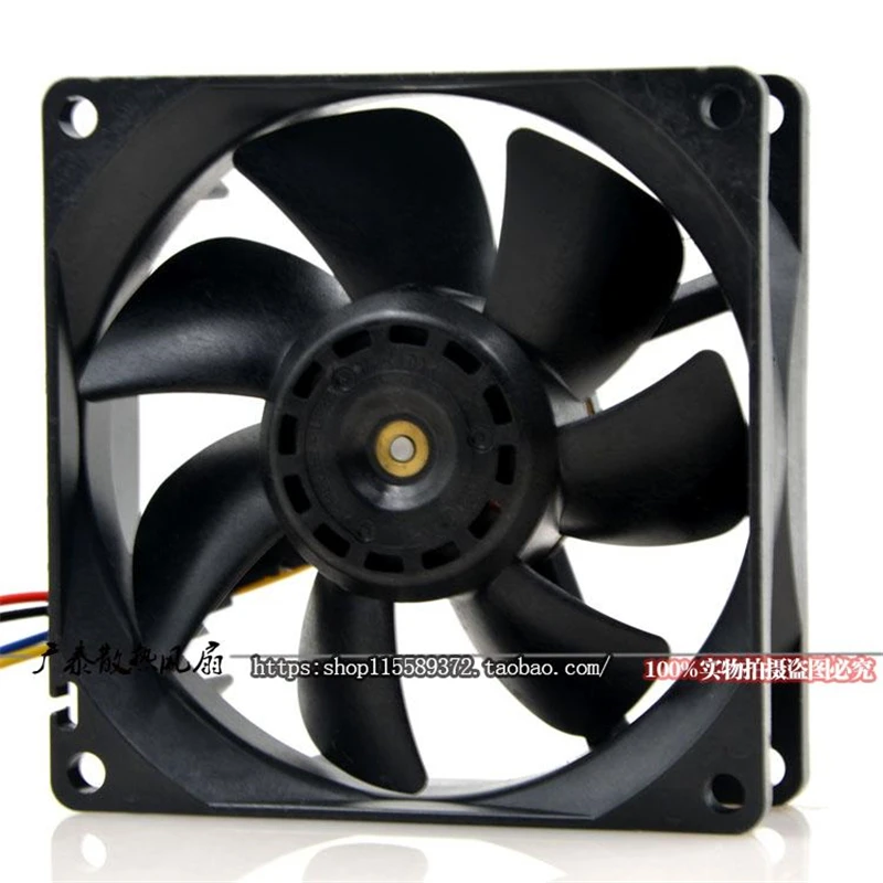 Original 9S0812P4F051 8cm 8025 12V 0.13A 4-wire PWM silent chassis fan ...
