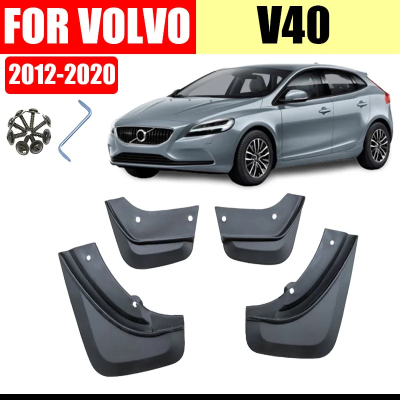 For-VOLVO-V40-2012-2019-Mudguards-car-Fender-splash-guard-mud-flaps ...