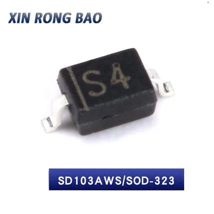 100pcs-1N5819WS-SOD-323-0805-SMD-Schottky-Diode-1N5819-Marking-S4 ...