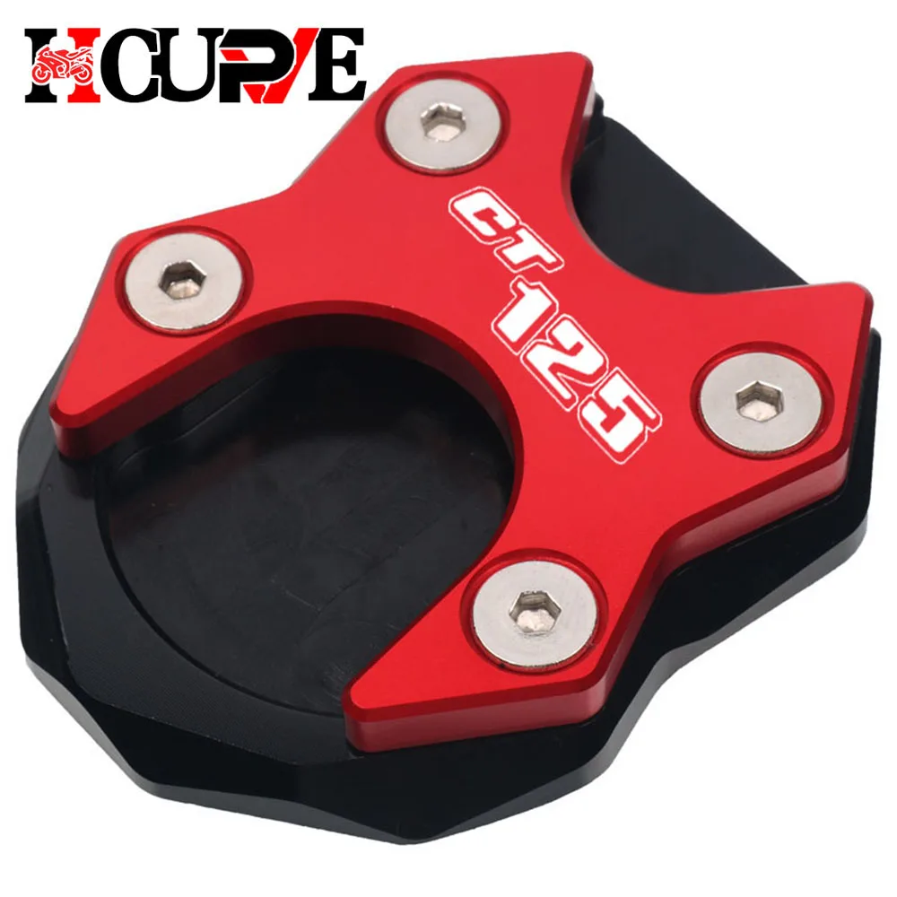 Motorcycle Cnc Kickstand Foot Side Stand Extension Pad Support Plate