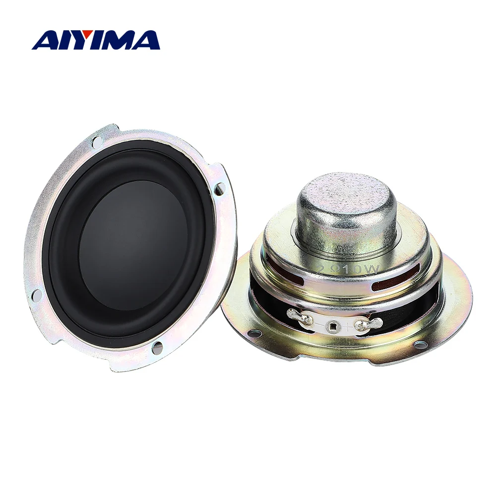 AIYIMA 2 Inch Full Range Audio Portable Speaker 2 Ohm 10W HiFi Midrange ...