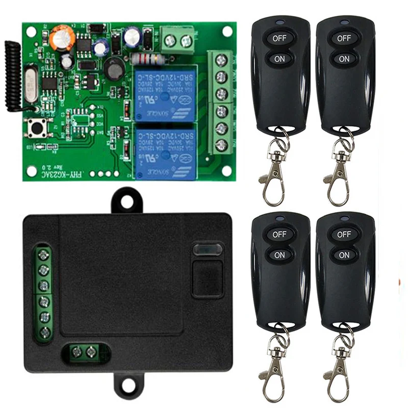 T-l-commande-sans-fil-universelle-r-cepteur-radio-interrupteur-RF-pour ...