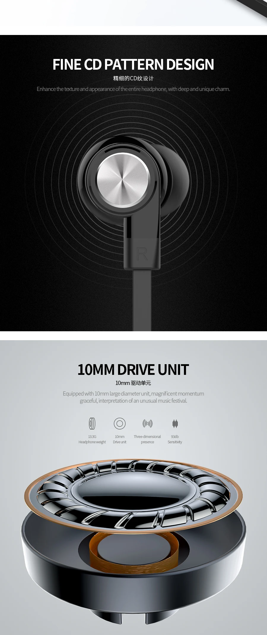 Celebrat D9 HIFI Angles Fit Rich Sound Earphones - Mega Phone City