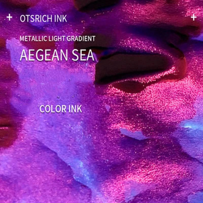 18ml Gradual Sheen Color Fountain Pen Ink Bottle Non-carbon For ...