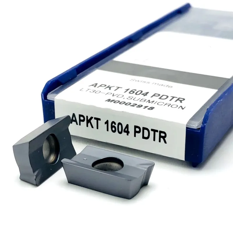 APKT1604 PDTR LT30 CNC insert carbide milling cutter PVD turning insert ...