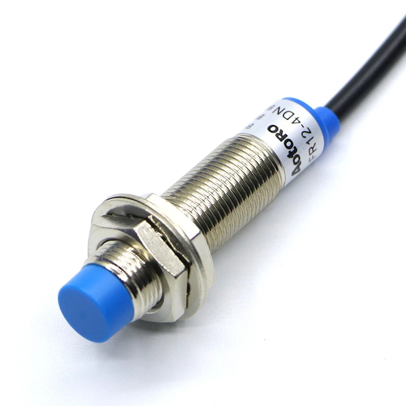 금속 감지 FR12 4DN2 센서, NPN NC 근접 스위치, 3 와이어 6 36vdc|sensor switch|sensor ...