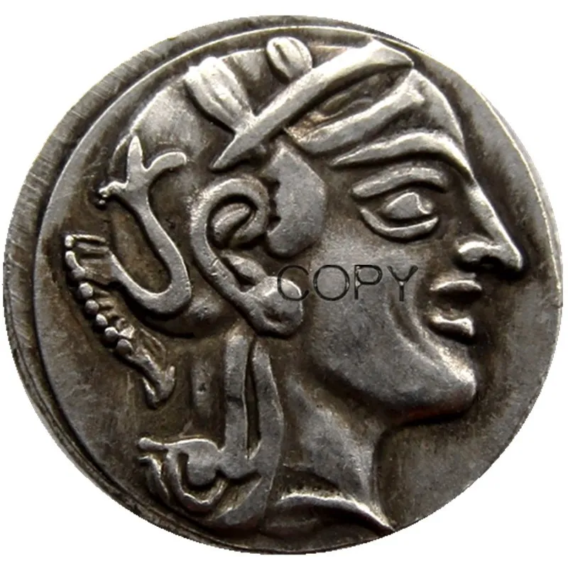 G(02)rare Ancient Coin Ancient Athens Greek Silver Drachm - Atena ...