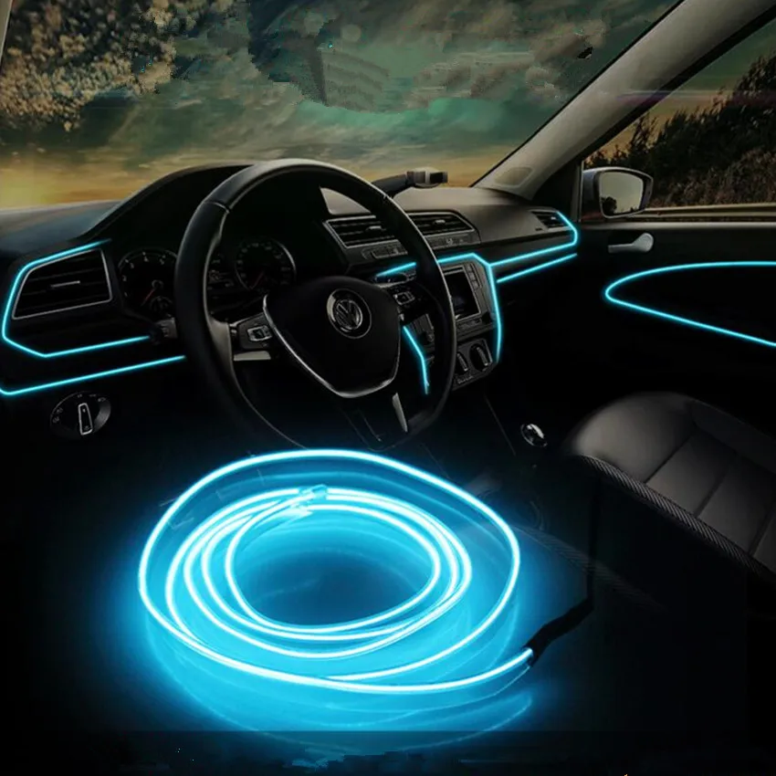 3M-Car-Interior-Lighting-LED-Strip-Decoration-For-Volvo-C30-C70-S40-S60 ...