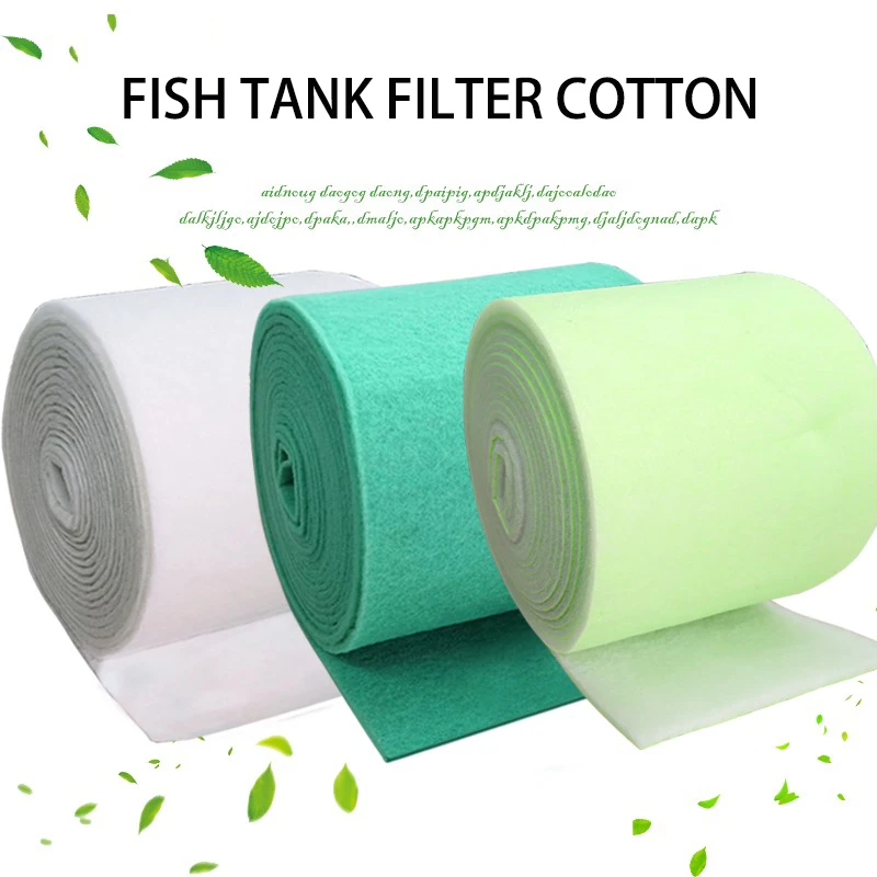 Thickened-Fish-Tank-Filter-Cotton-White-Cotton-Aquarium-Biochemical ...