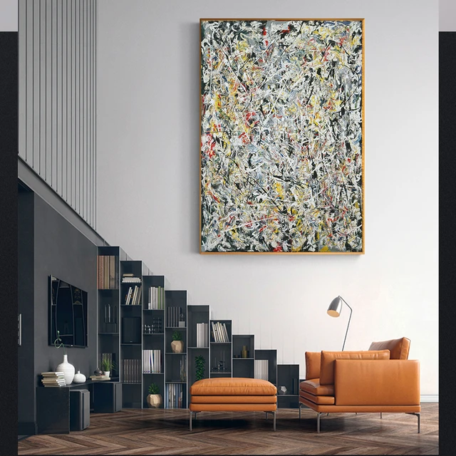 Jackson Pollock White Light