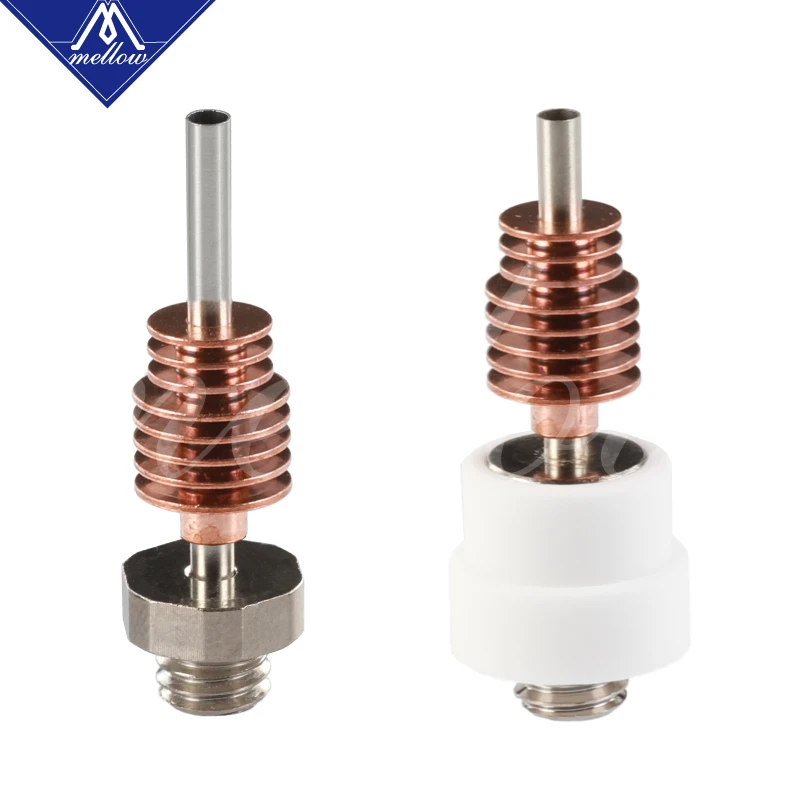 Mellow Nf-Crazy Hotend с Bmg экструдер покрытием меди V6 сопла комплект ...