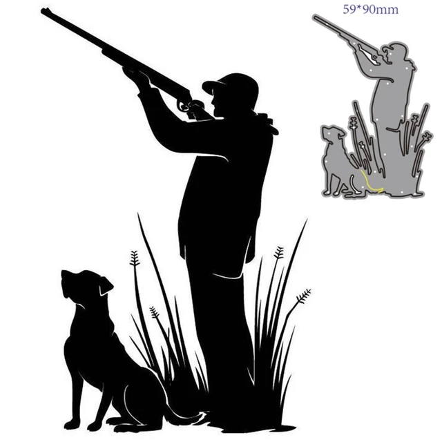 Duck Hunting Stencil