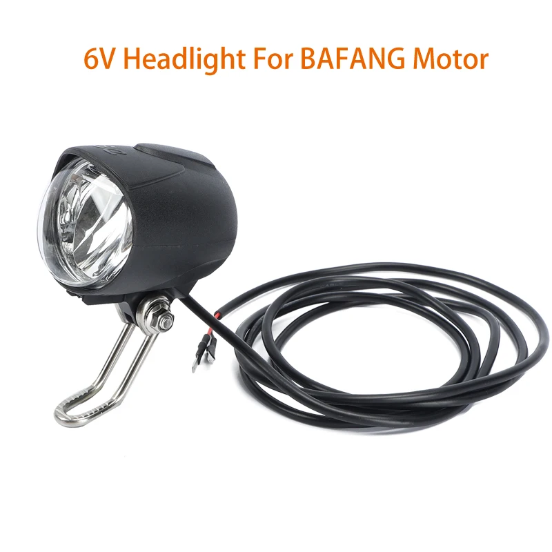 Electric Bicycle 6V Front Headlight LED Outdoor Waterproof Flashlight ...