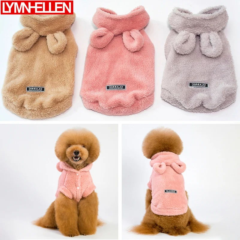 Suéter con Orejas de conejo para perro, chaqueta con capucha, estilo ...