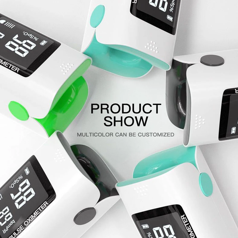 1pc Blood Oxygen Monitor OLED display Blood Oxygen Finger Pulse Digital ...