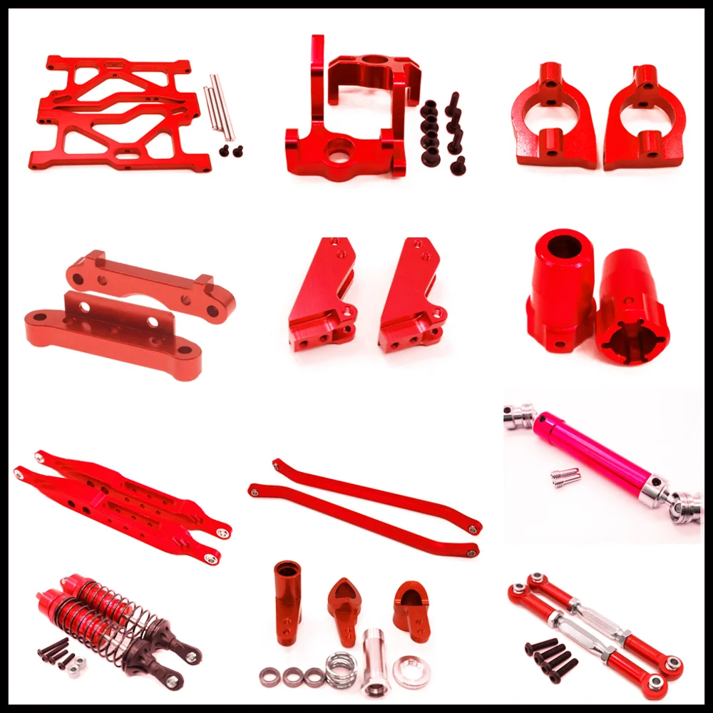 Aluminum Alloy Upgrade Parts For VRX Racing 1/10 RH817 RH818 Cobra,fit ...