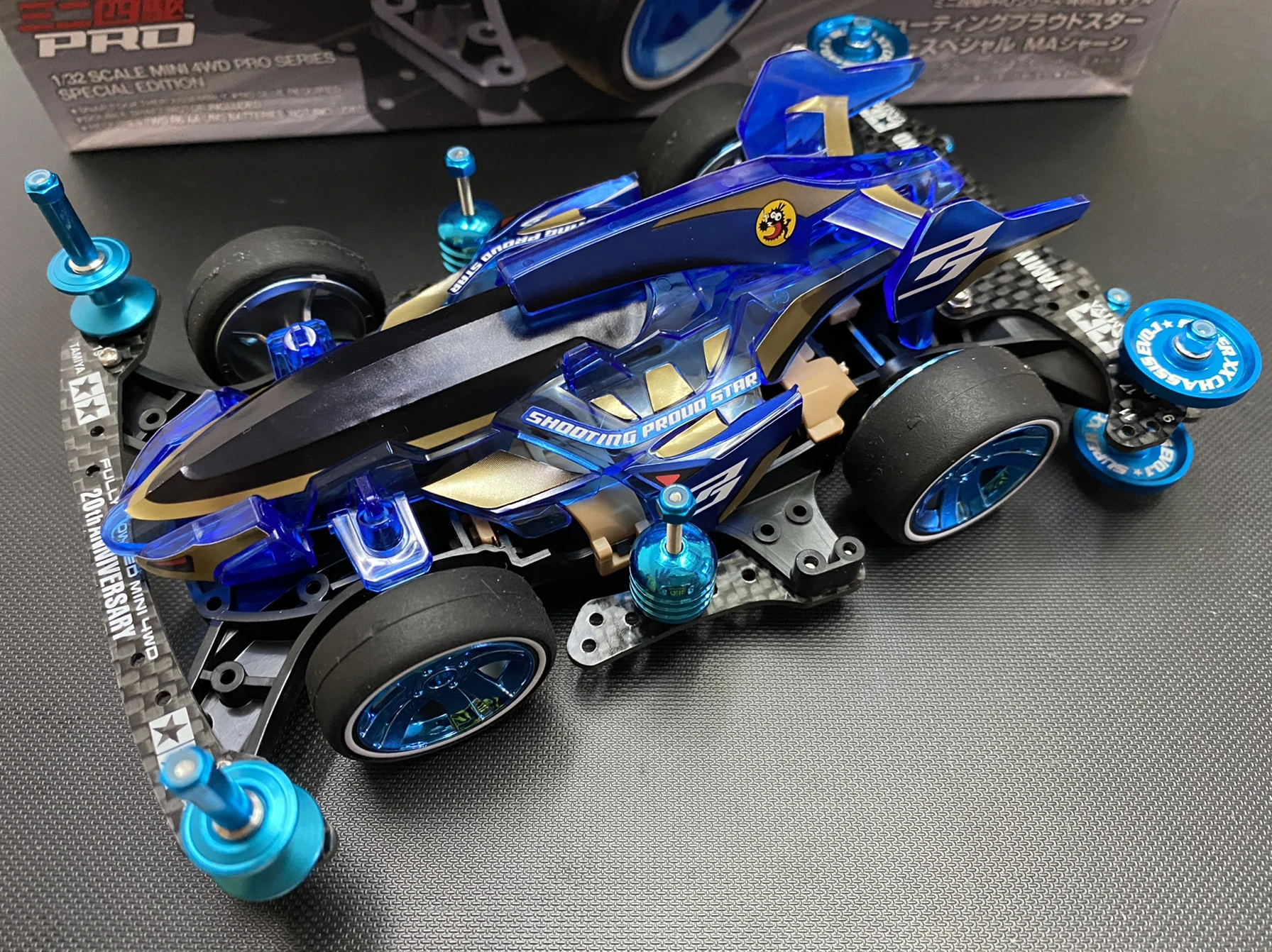 1Set AR/FMA/MA/VZ Set suku cadang Upgrade Chassis dengan wo Tamiya ...