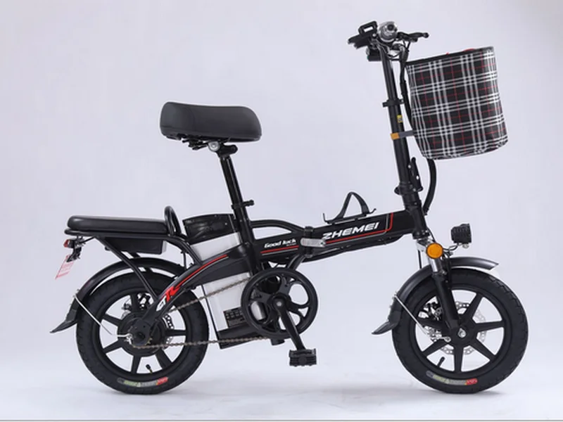 Foldable-14inch-Electric-BIKE-with-Lithium-Battery-350w-Motor-PORTABLE ...