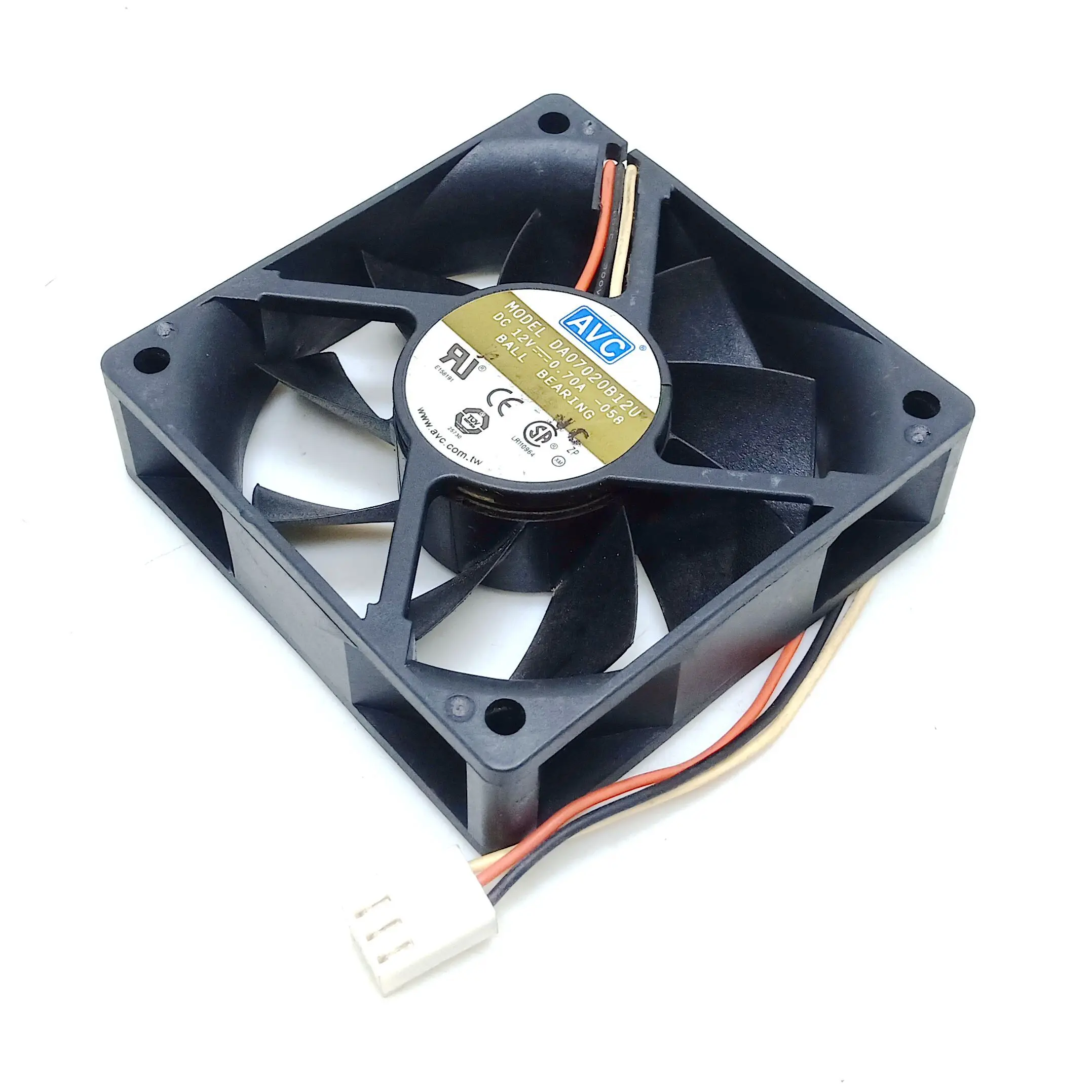 70mm pc cooling fan 7020 fan DA07020B12U 12V dual ball high volume CPU ...