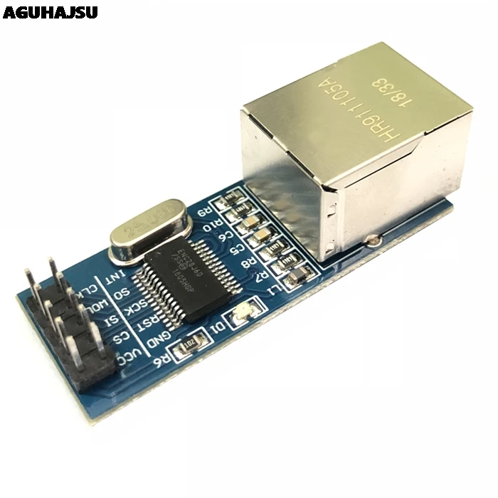 1pcs Enc28j60 Spi Interface Network Module Ethernet Module (mini Version) - Integrated Circuits ...