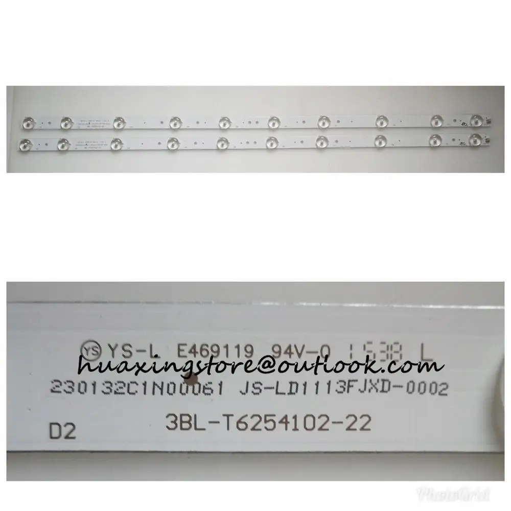 LED-Backlight-strip-10-lamp-For-32-TV-JVC-LT-32C365-6501L625400010-3BL ...