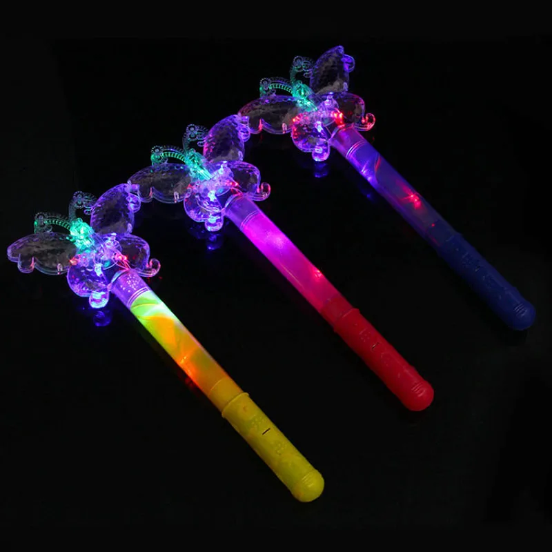 Cute-Girls-Fairy-Princess-Stick-LED-Flashing-Light-up-Magic-Wand-Sticks ...