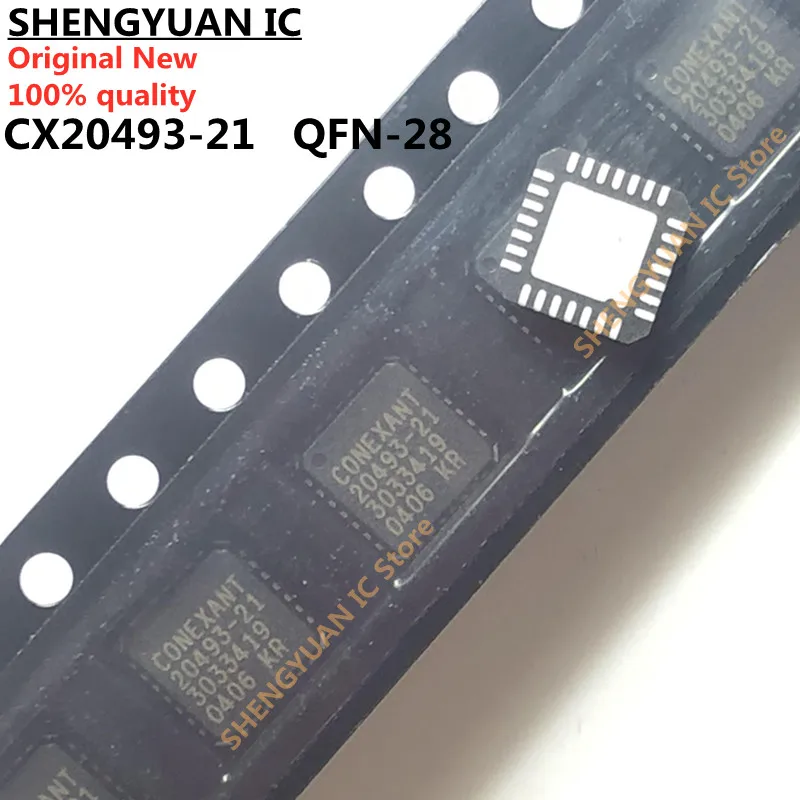 5pcs-lot-CX20493-21-20493-21-CX20493-20493-QFN-28-SmartV-XX-Modem ...