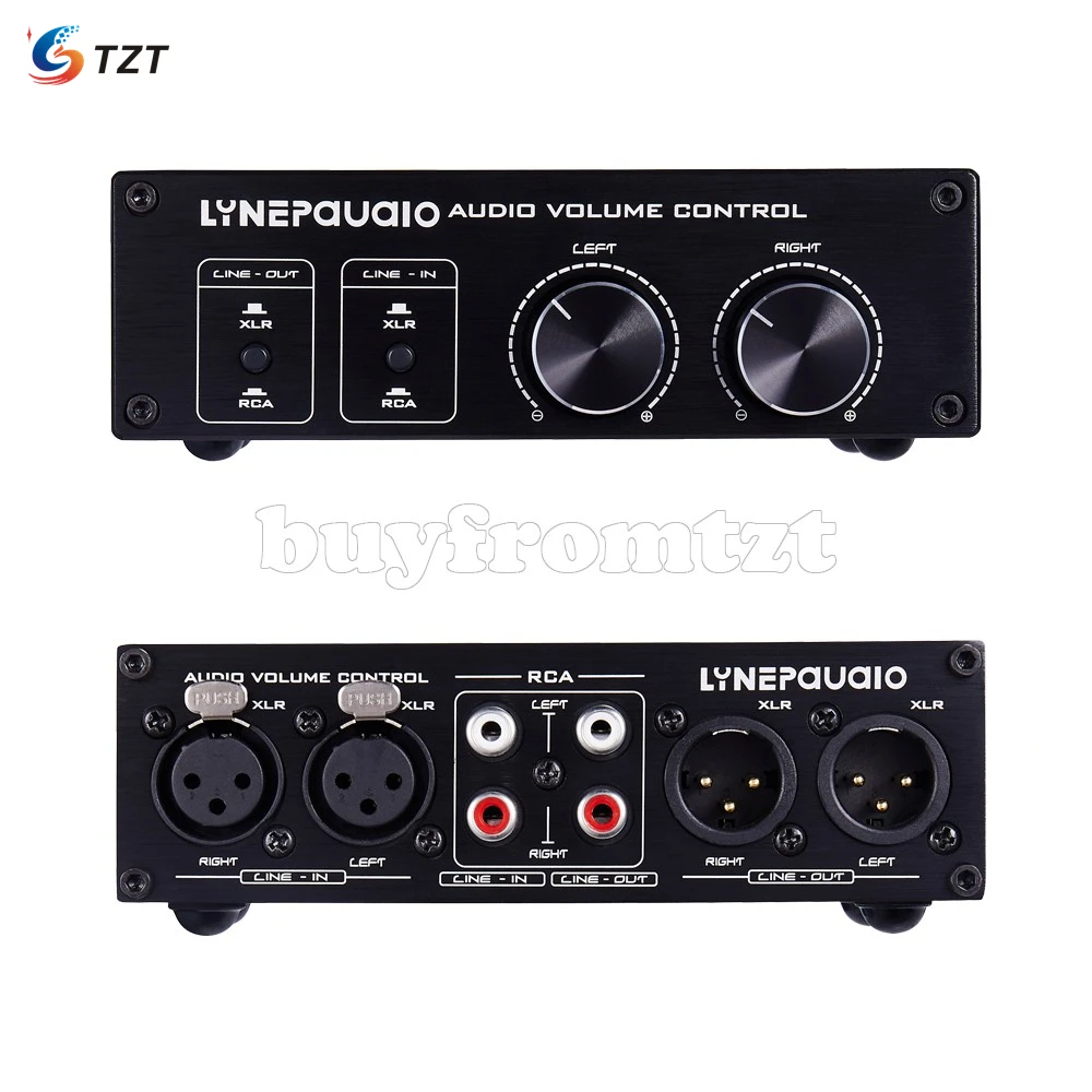 Passive volume control for active speakers